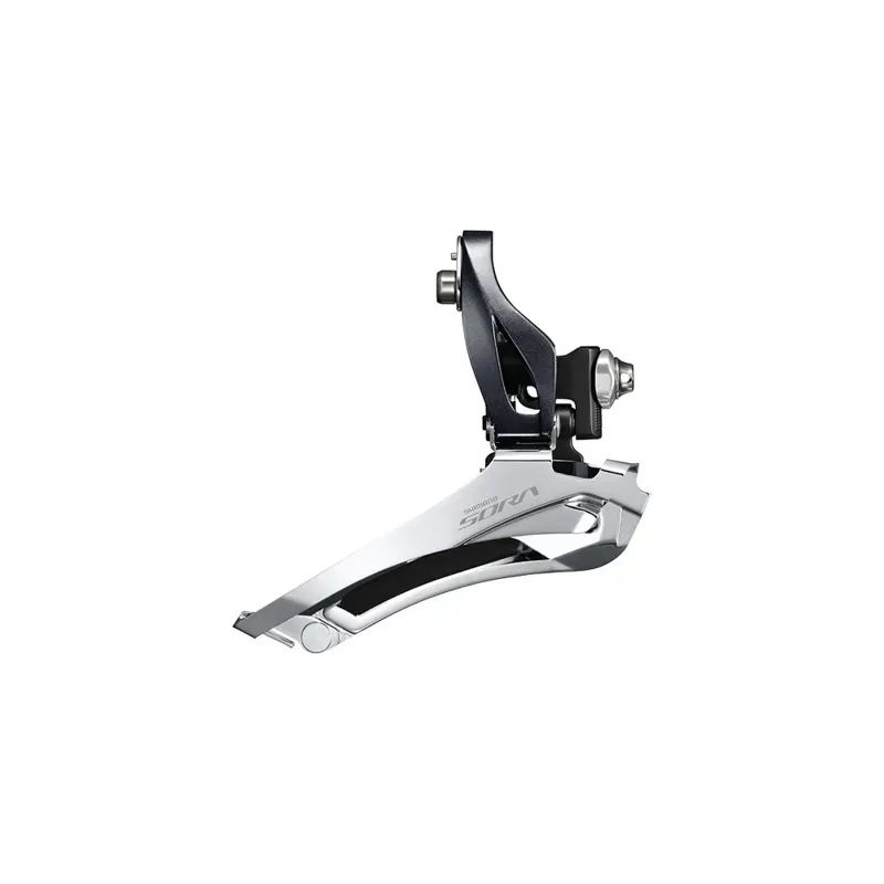 Shimano FD R3000 Sora Front Derailleur in Black Silver