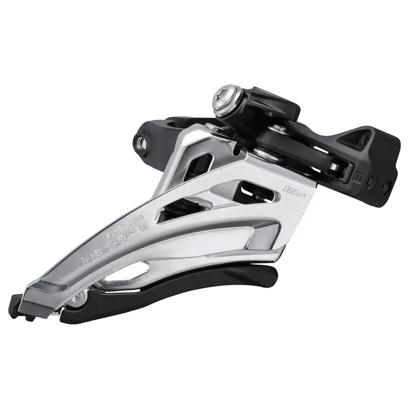 Shimano FD-M4100 Deore Front Derailleur in Silver/Black